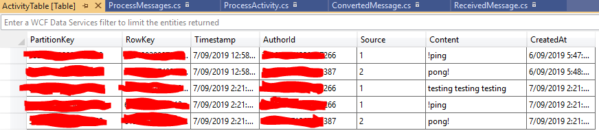 Discord Bot Part 3 Using Azure Table Storage Glenn Prince